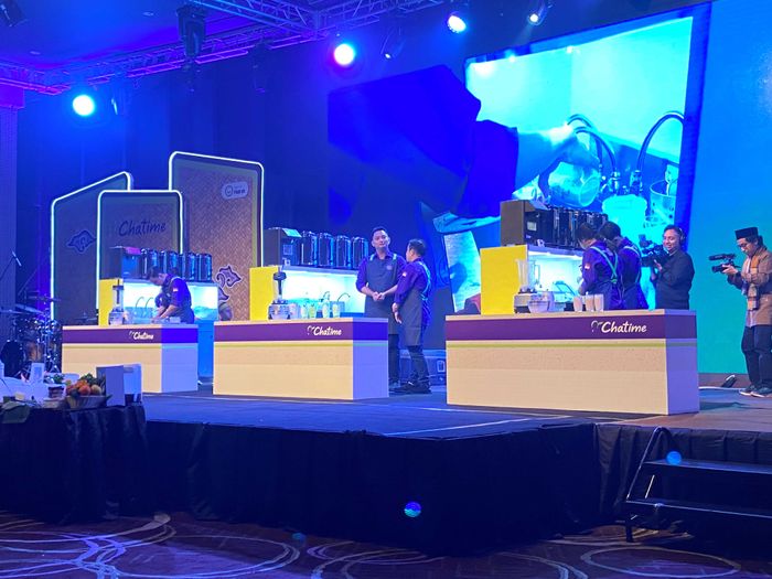 Unjuk Kreasi Peracik Minuman di Chatime Tea-rista Competition 2025 dari F&B ID - Nakita
