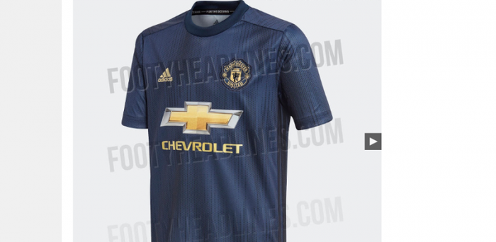 Begini Wajah Garang Seragam Ketiga Manchester United untuk Musim 2018/ ...