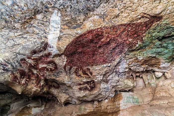 Gambar Cadas Purbakala di Sulawesi Terancam Rusak oleh Perubahan Iklim ...