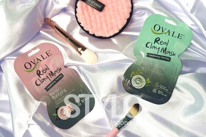 Review Ovale Real Clay Mask, Masker Berubah Warna Pertama di Indonesia ...