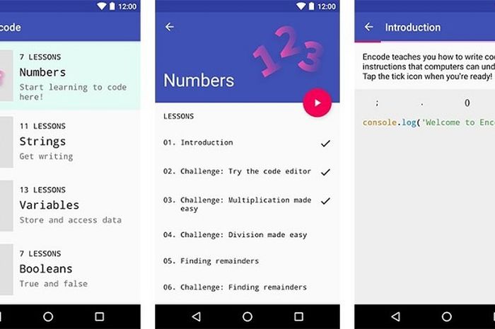 Belajar Coding Gratis Lewat Aplikasi Encode, Bisa Cepat jadi Master ...