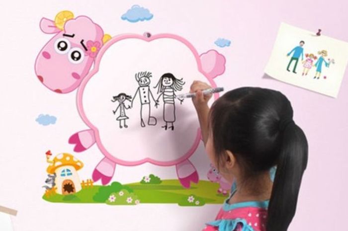 Anak Senang Corat-Coret Dinding Rumah, Dihentikan atau Dibiarkan ...