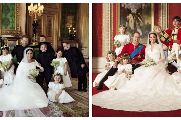 Inilah Perbedaan Mencolok Foto Pernikahan Pangeran Harry Meghan Markle
