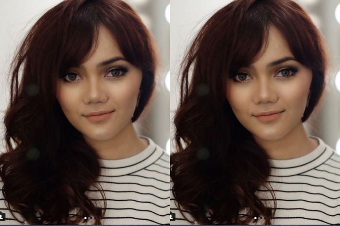 Lama Tak Muncul di Instagram, Rina Nose Kini Tampil dengan Rambut Keriting