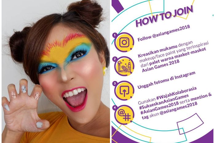 Ikuti Kompetisi Melukis Wajah Maskot Asian Games 2018 dan Dapatkan ...