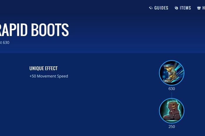 Manfaat Rapid Boots di Mobile Legends, Bakal Jadi Meta di MSC 2018! - Hai