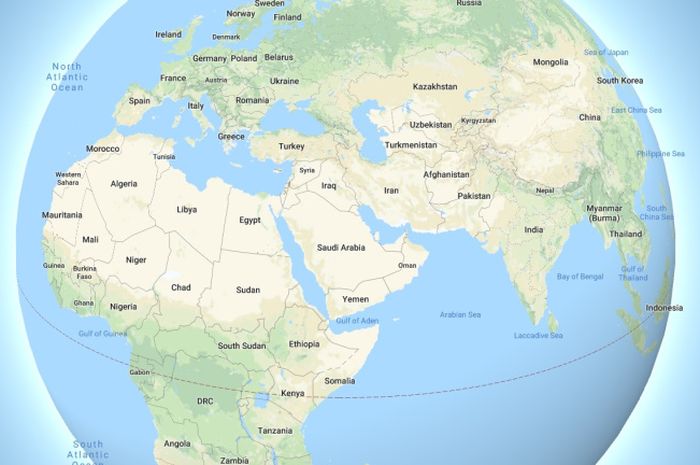 Google Maps Kini Bukan "Bumi Datar" Lagi di Update Terbarunya - Hai