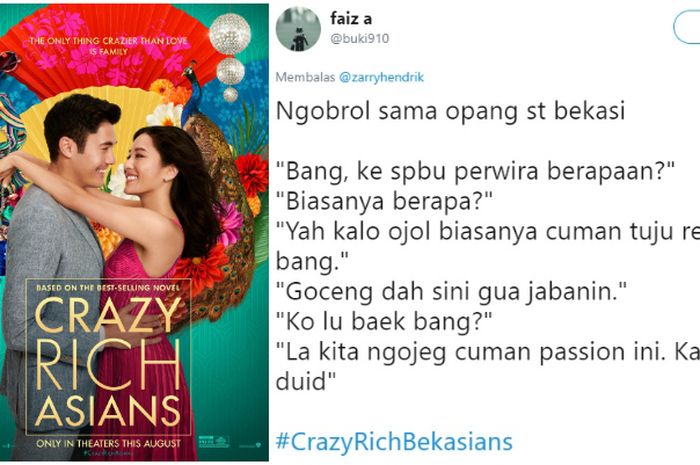 Tagar Crazy Rich Bekasians Ikut Jadi Trending, Bukti Orang Bekasi Humoris! - Nakita