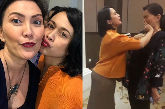 Aksi Sarah Sechan dan Becky Tumewu Ketika Sedang Adu Mulut, Kenapa ya?