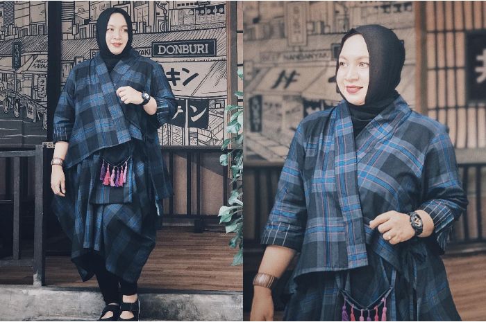Tips Memilih Busana Motif Kotak-kotak ala Feby Ayusta agar Tidak ... Tips Memilih Busana Motif Kotak-kotak ala Feby Ayusta agar Tidak ...