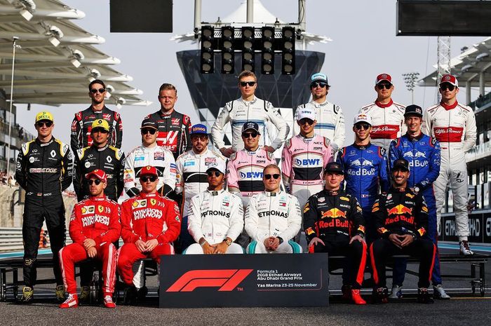 Muncul 5 Nama Baru, Ini Daftar Lengkap Tim dan Pebalap F1 Musim Depan - Hai