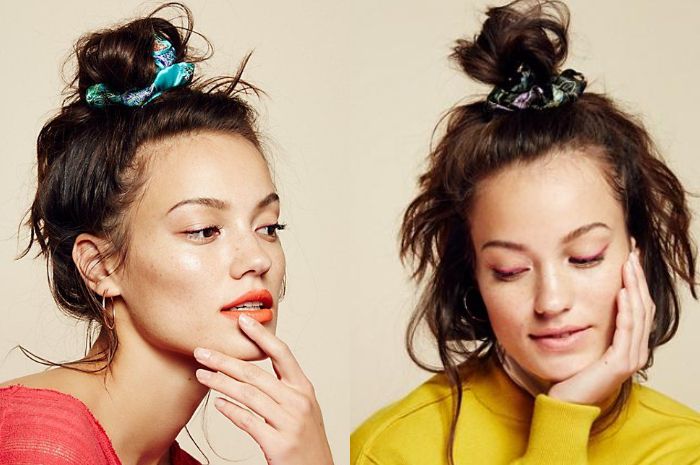 Ide Gaya Rambut Messy Bun untuk Atasi Rambut Lepek Saat Liburan Akhir ...