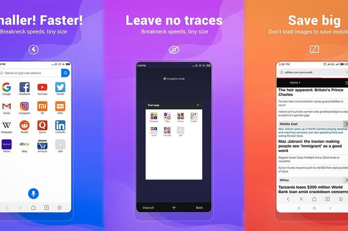 Keunggulan Peramban Xiaomi Mint, Lebih Ringan dan Bebas Iklan - Info ... Keunggulan Peramban Xiaomi Mint, Lebih Ringan dan Bebas Iklan - Info ...