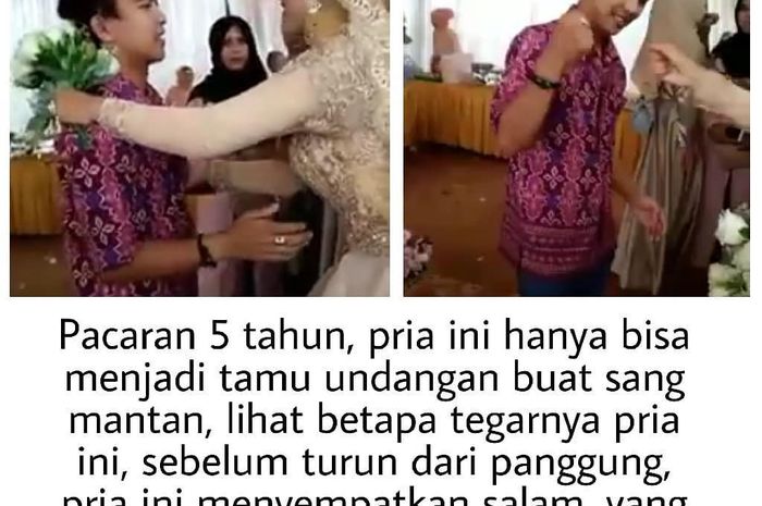 Pacaran 5 Tahun Berujung Pelaminan, Pria Ini hanya Menjadi Tamu ... Pacaran 5 Tahun Berujung Pelaminan, Pria Ini hanya Menjadi Tamu ...