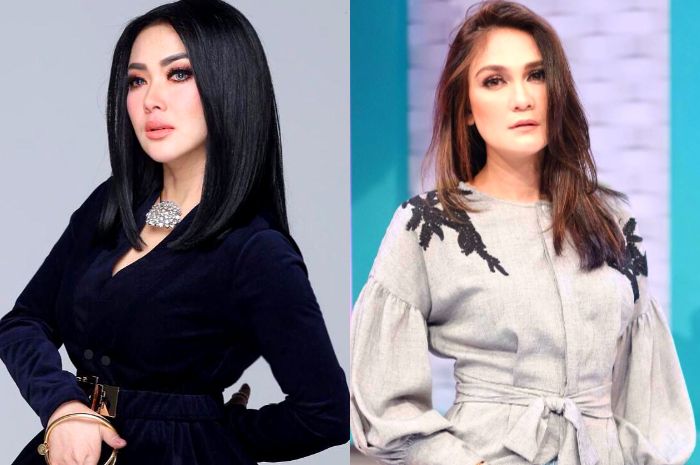Gaya Cetar Syahrini VS Luna Maya saat Pakai Baju Mewah Mirip, Keren ... Gaya Cetar Syahrini VS Luna Maya saat Pakai Baju Mewah Mirip, Keren ...