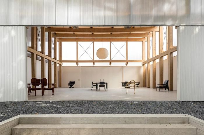 Intip Desain Paviliun Serbaguna Multifungsi, Toko, Galeri, Sekaligus ...