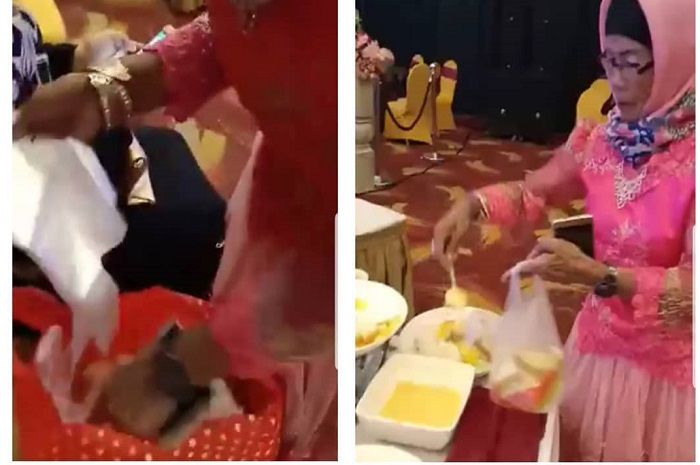 Emak-emak Tak Tahu Malu, Bawa Tas Kresek ke Kondangan untuk 'Rampok ... Emak-emak Tak Tahu Malu, Bawa Tas Kresek ke Kondangan untuk 'Rampok ...