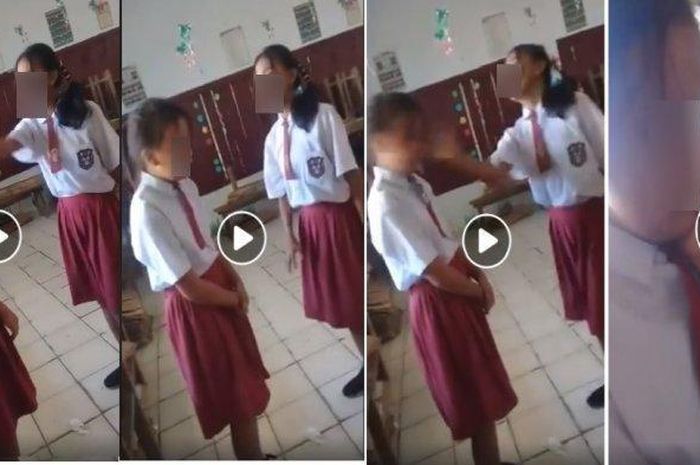 Belum Selesai Kasus Audrey Kini Viral Video Siswi Sd Bully Dan Tampar