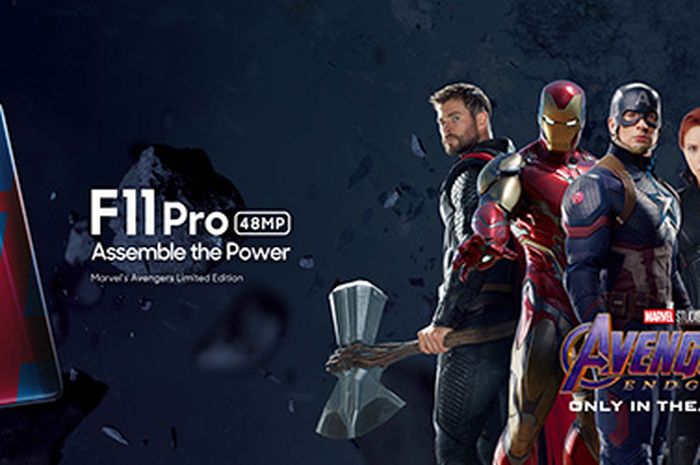 Oppo akan Luncurkan Ponsel F11 Pro Edisi Spesial Avengers: Endgame ...