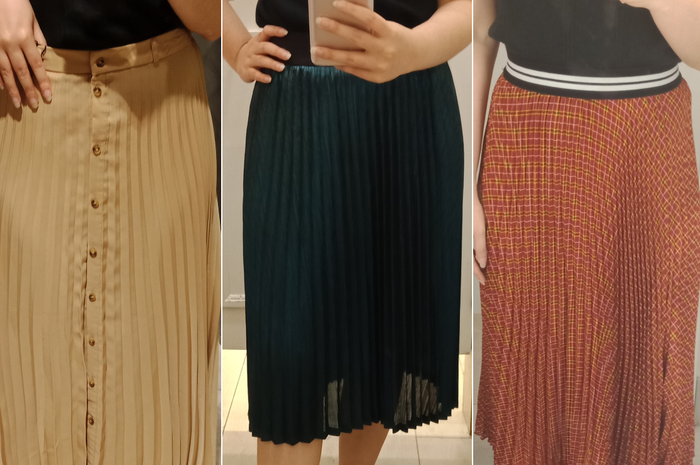 Ngaku Kece? Tandanya Wajib Punya Rekomendasi 3 Model Rok Plisket Ini ...