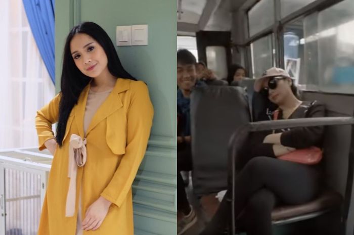 Hidup Bergelimang Harta, Nagita Slavina Rela Naik Metromini Sampai ... Hidup Bergelimang Harta, Nagita Slavina Rela Naik Metromini Sampai ...