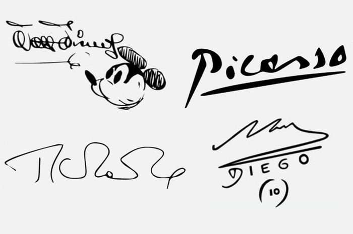 7 Tanda Tangan Unik Tokoh Dunia, Kamu Suka yang Mana? - Bobo