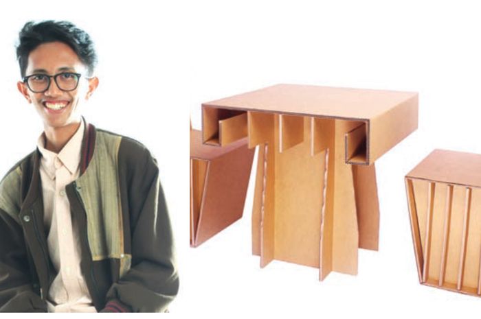 Dapat Menopang Beban Hingga 300 Kg, Furnitur Kardus Asal Indonesia 'Dus ...