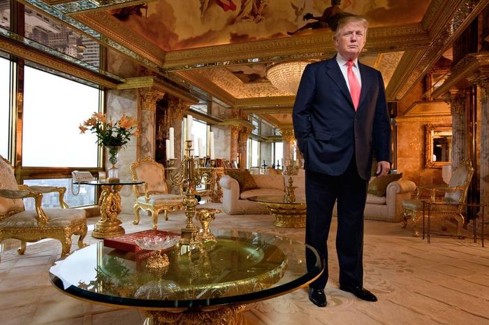 Penampilan Apartemen Mewah Milik Donald Trump, Bernuansa Klasik ...