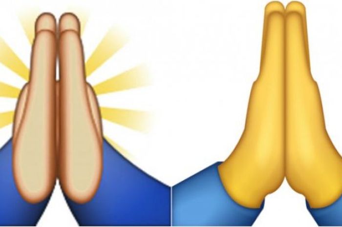 Apa Maksud Emoji Dua Telapak Tangan Menempel? Berdoa atau "Tos". - Info ...