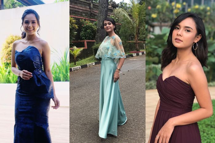 Angie Ang, Mantan Ge Pamungkas Punya 7 Dress Kondangan Kece & Seksi ...