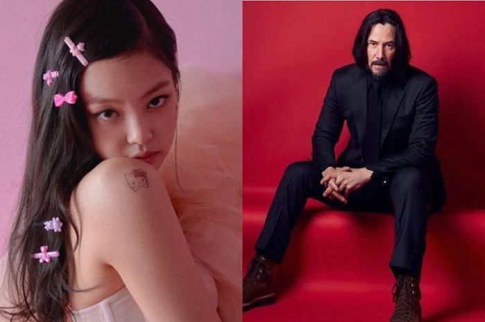 Nggak Mau Kalah Cute sama Cewek Korea, Keanu Reeves Ketahuan Pakai ...