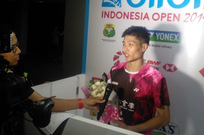 Indonesia Open 2019 - Chou Tien Chen Dapat Bunga dari Fans Indonesia - Juara.net
