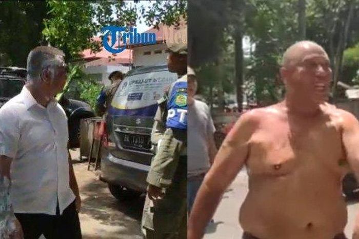 Detik-detik Kepala Satpol PP Kota Medan Tersiram Minyak Panas Saat Penertiban PKL Ricuh ...