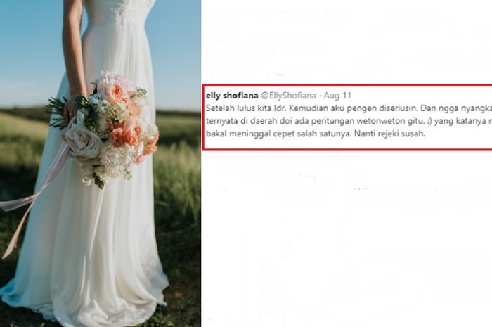 Pacaran 5 Tahun, Wanita Ini Batal Nikah Gara-gara Weton: Nanti Meninggal Cepet Salah Satunya