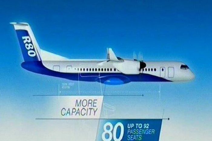Tak Kalah Hebat Dibandingkan Boeing 777, Inilah Kehebatan Pesawat R80 ...