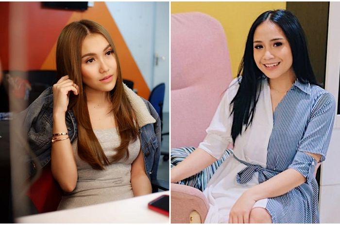 Adu Gaya Ayu Ting Ting dan Nagita Slavina Kenakan Outfit Gelap di Ulang Tahun Bos TV, Keren Mana ...