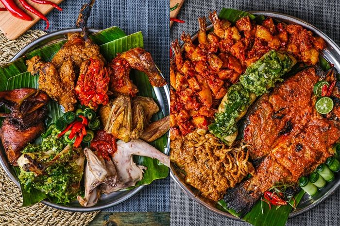 Special Padang Platters, Solusi Nikmati Seluruh Makanan Padang dalam ...