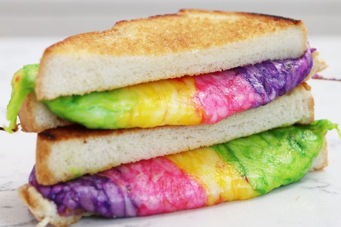 Anak-Anak Bakal Suka! Roti Lapis Keju Pelangi Nikmat yang Mudah Dibuat ...