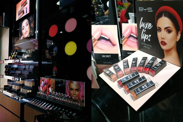 10 Rangkaian Warna Intens BYS Luxe Lips Ultra Matte Lipstick yang ...