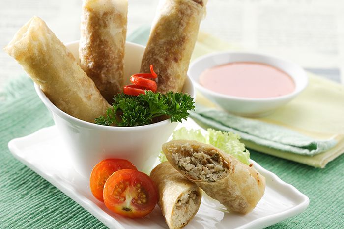 Resep Lumpia Daging Keju Enak Ini Wajib Jadi Camilan Keluarga Sore Ini ...