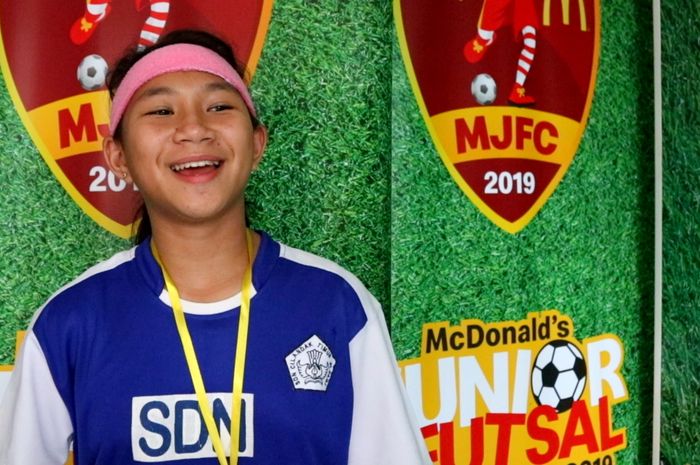 Abigail, Pemain Perempuan Satu-satunya di Zona Timur MJFC 2019 - Bobo