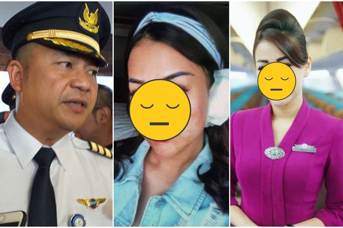 Bak Bumi Dan Langit Begini Beda Penampilan Pramugari Yang Diduga Jadi