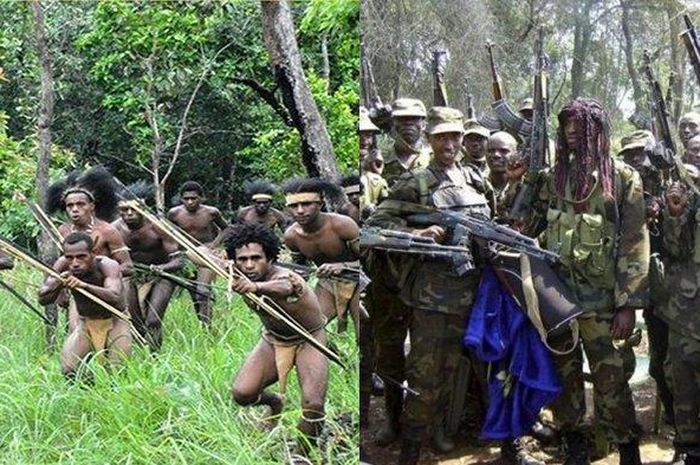Kisah Kopassus Dikepung Oleh Suku Kanibal Papua, Sudah Saling Acungkan ... Kisah Kopassus Dikepung Oleh Suku Kanibal Papua, Sudah Saling Acungkan ...