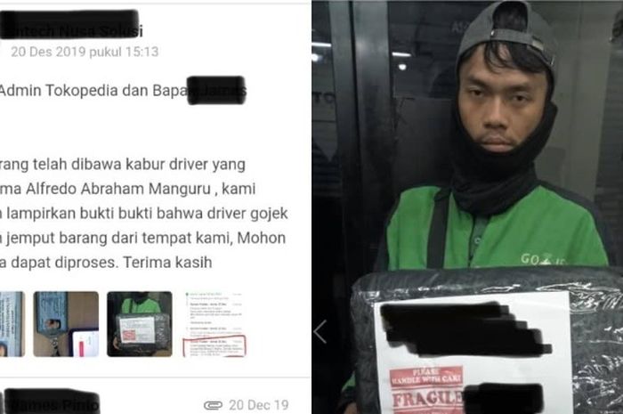 Viral, Driver Gojek Bawa Kabur Orderan Seharga Rp 22 Juta dan Tunjukkan ...