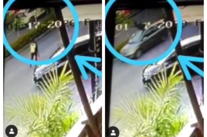 Viral Video Detik-detik Seorang Satpam Ditabrak Mobil, Pelaku Rupanya Oknum PNS yang Ketahuan ...
