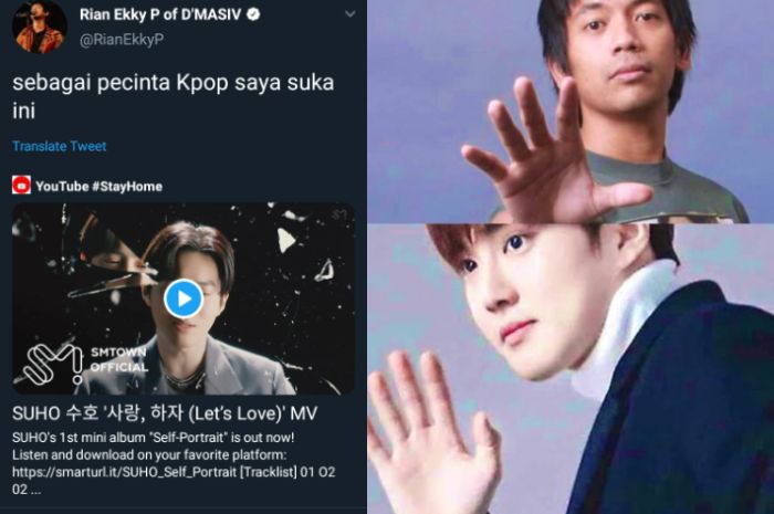 Janji Bakal Cover Lagu Suho 'EXO' dan DAY6, Rian 'D'MASIV' Dibikin ...