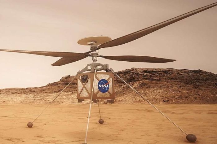 Juli Mendatang, NASA Akan Luncurkan Helikopter ke Planet Mars - National Geographic