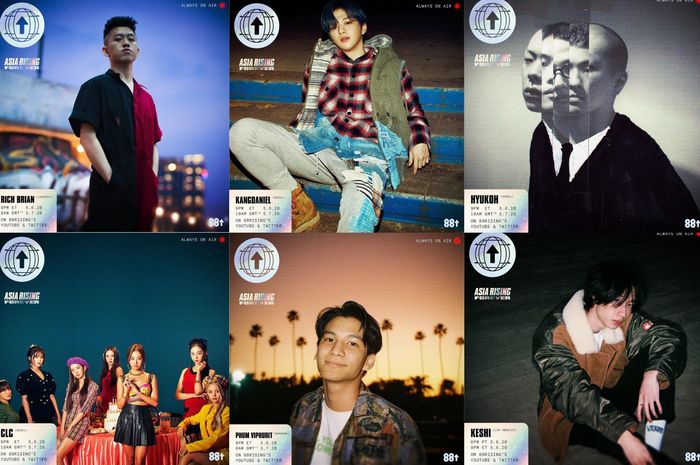 CLC & Kang Daniel Ikutan Konser Online 88Rising 'Asia Rising Forever ...