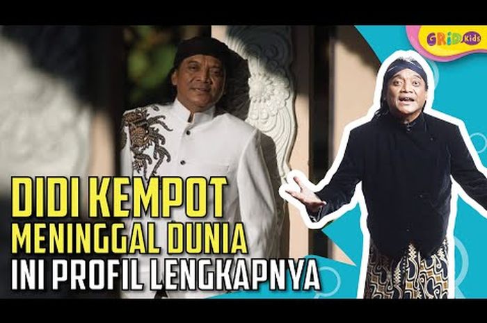 Legenda Musik Campursari, Ini Profil Didi Kempot yang Pernah Jadi ...