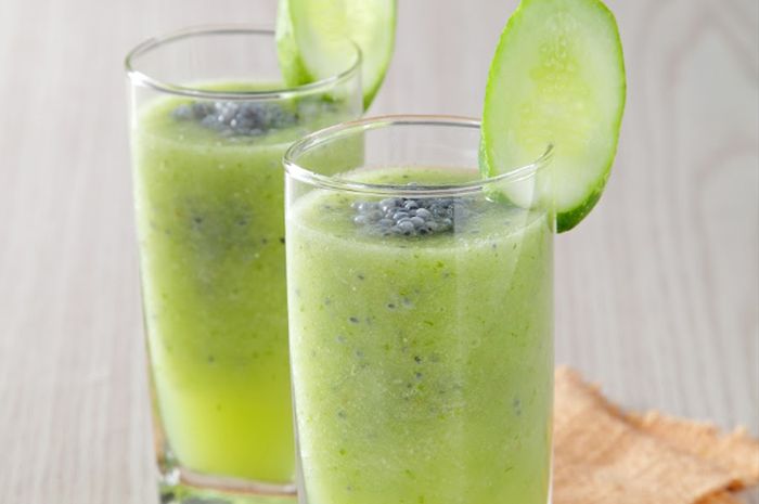 Resep Jus Timun Melon Hijau Enak Ini Segarnya Enggak Main-Main ...
